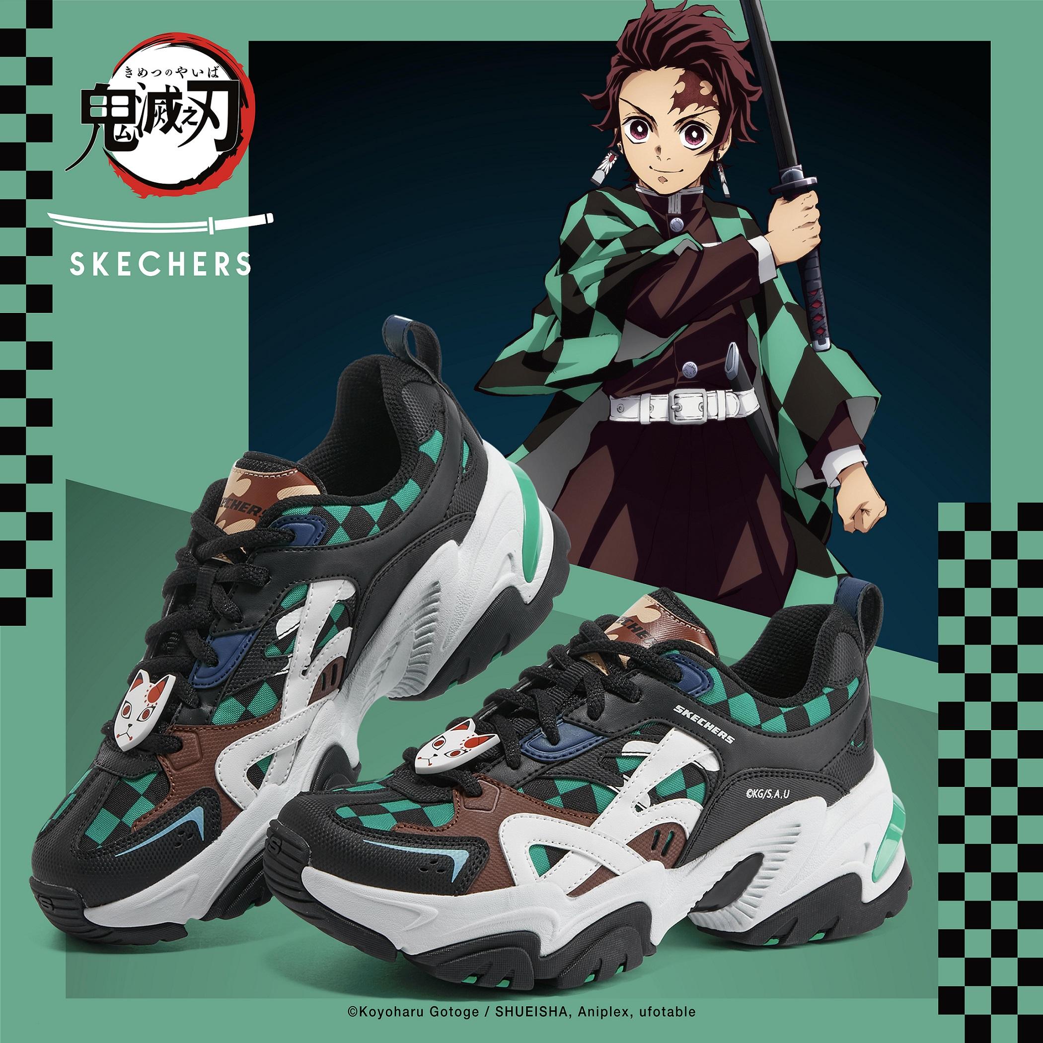 新品速遞｜SKECHERS首度聯乘《鬼滅之刃》 新推4款角色造型休閒鞋 鬼滅fans必買！ | am730 | am730