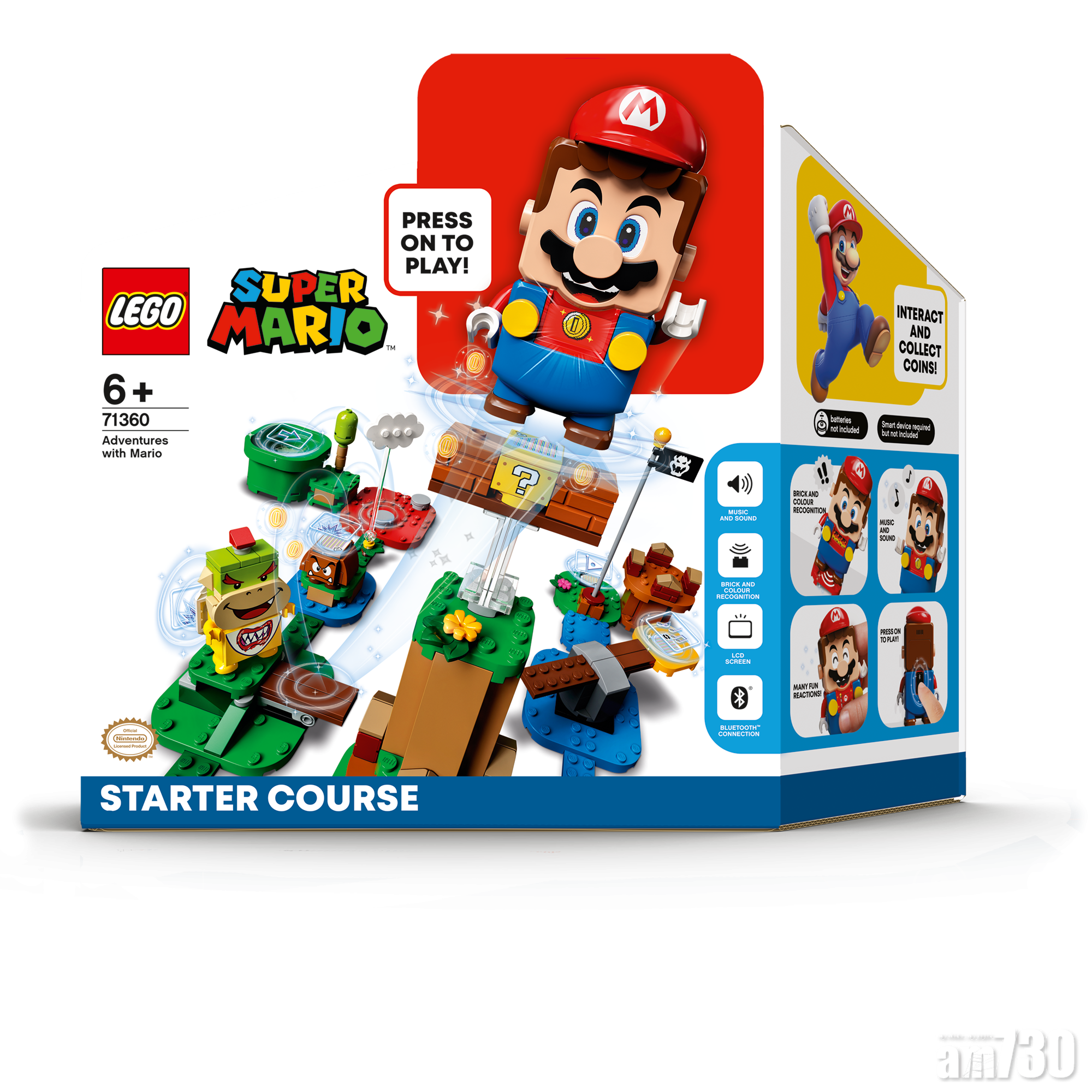 LEGO x Super Mario 首款積木今開售 重現遊戲場景 仲有經典音效音樂 | am730 | am730