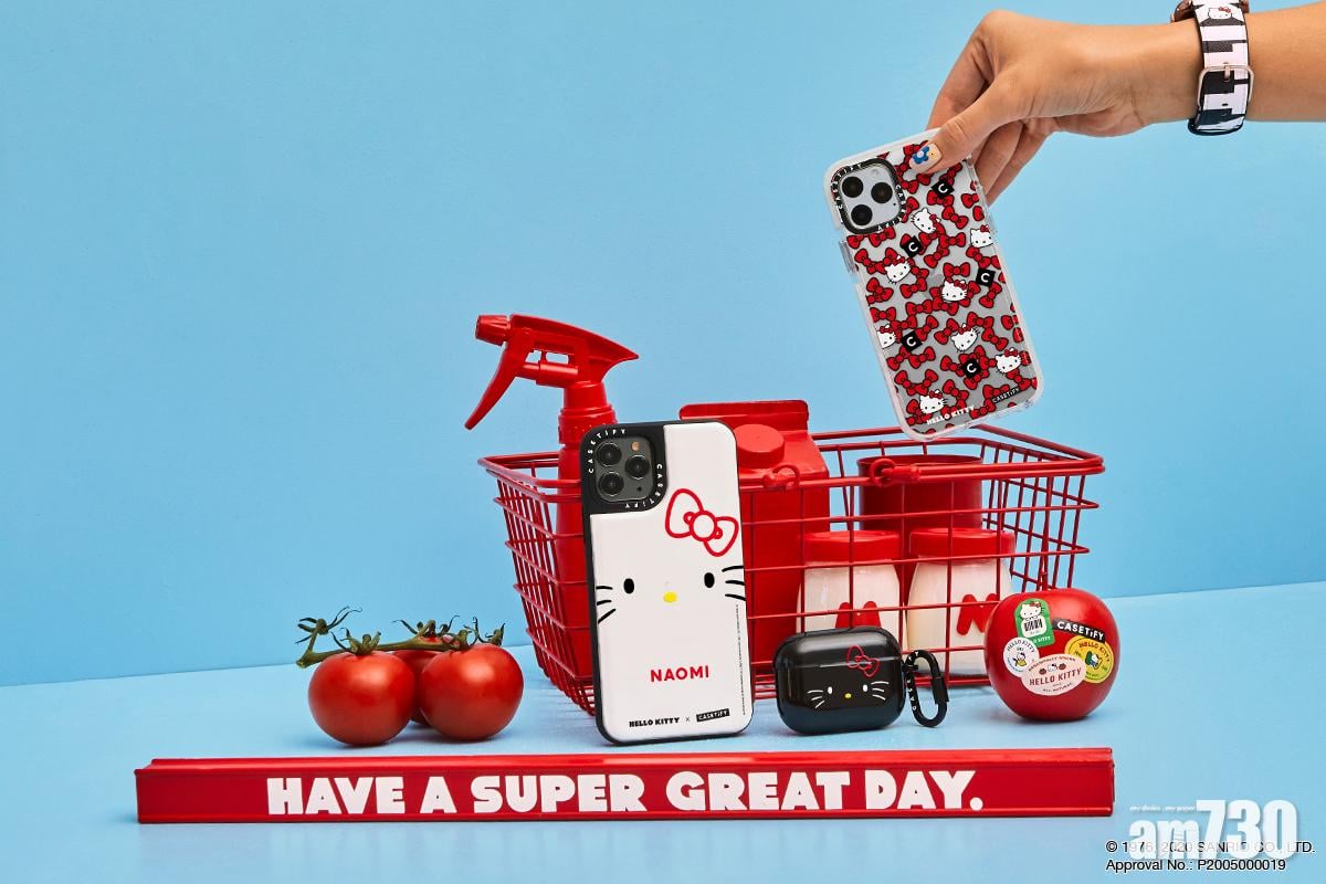 Hello Kitty x CASETiFY系列 膠布造型支架好搶眼！ | am730 | am730